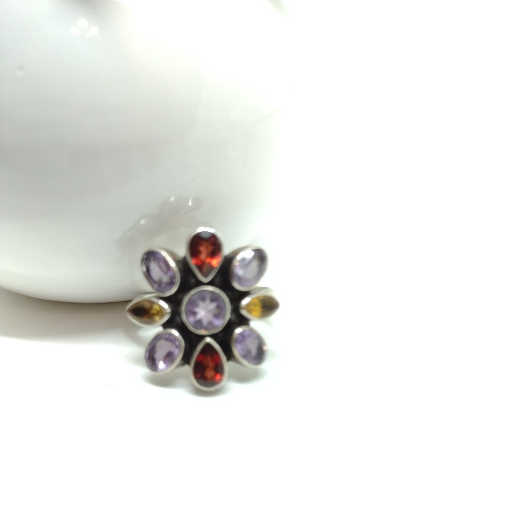 .925 India Nb (Nicky Butler Collection)Multi-Stone St… - Gem